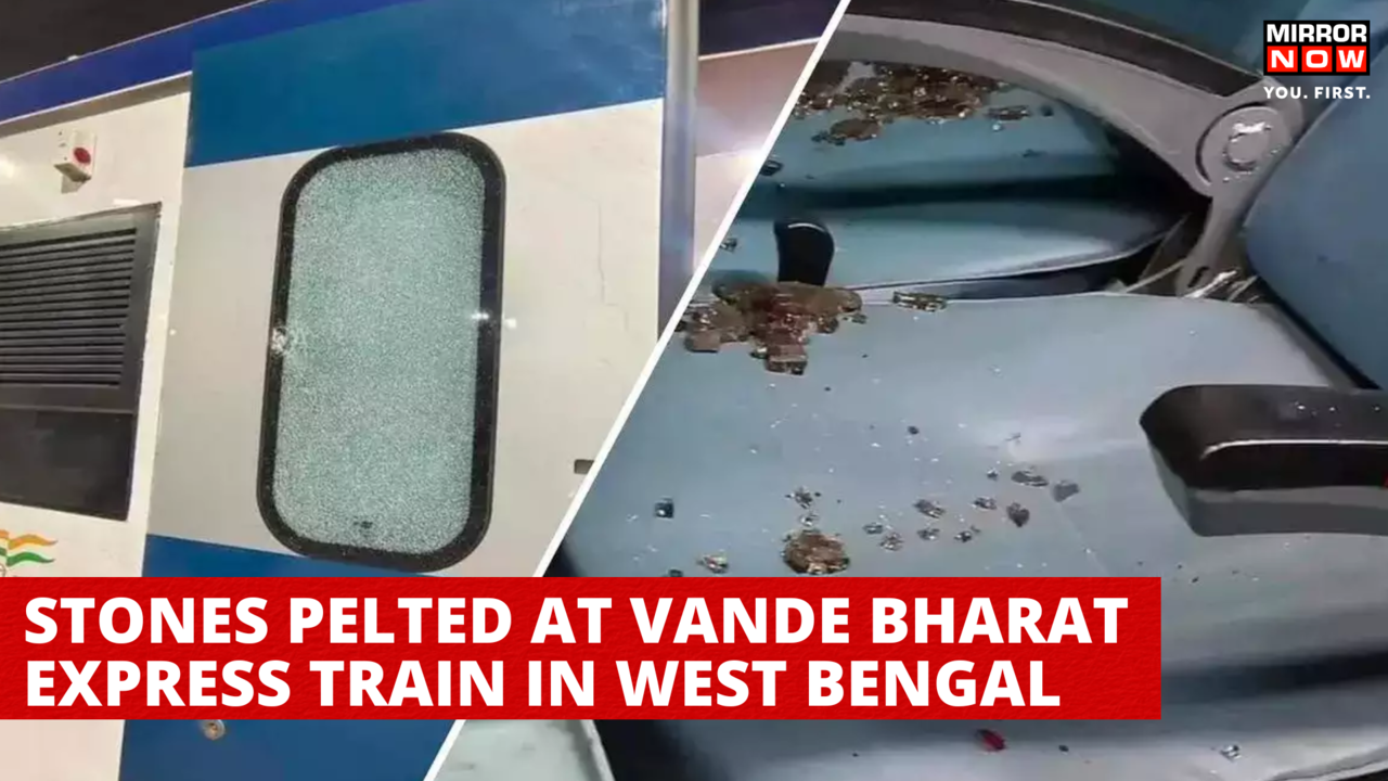 Stones Pelted On Howrah-Bound Vande Bharat Express In West Bengal | Times Now