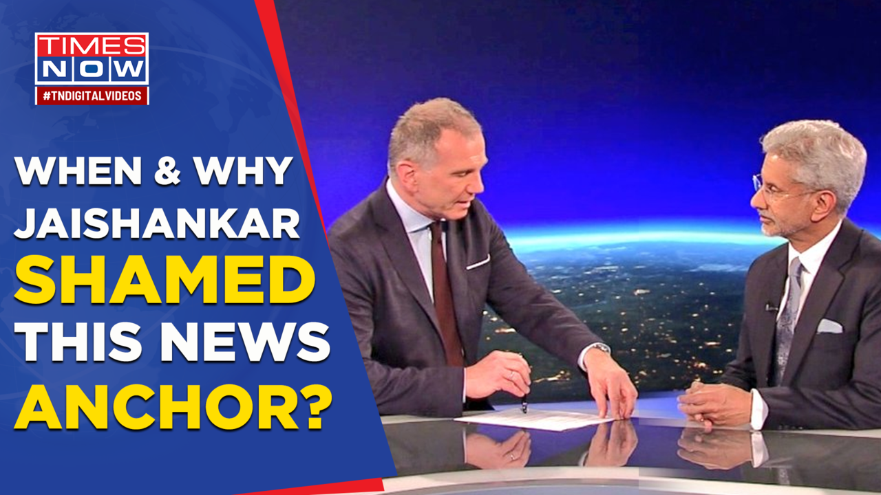 Jaishankar Blasts News Anchor For Objections On Terming Pakistan ...