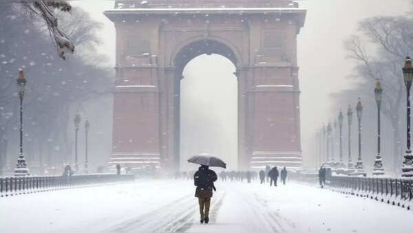 Stunning Images Reveal How A Man Has Reimagined Snow-Covered Indian ...