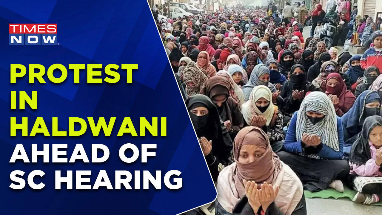 Protests Erupt In Haldwani Ahead Of Supreme Court Hearing In ...