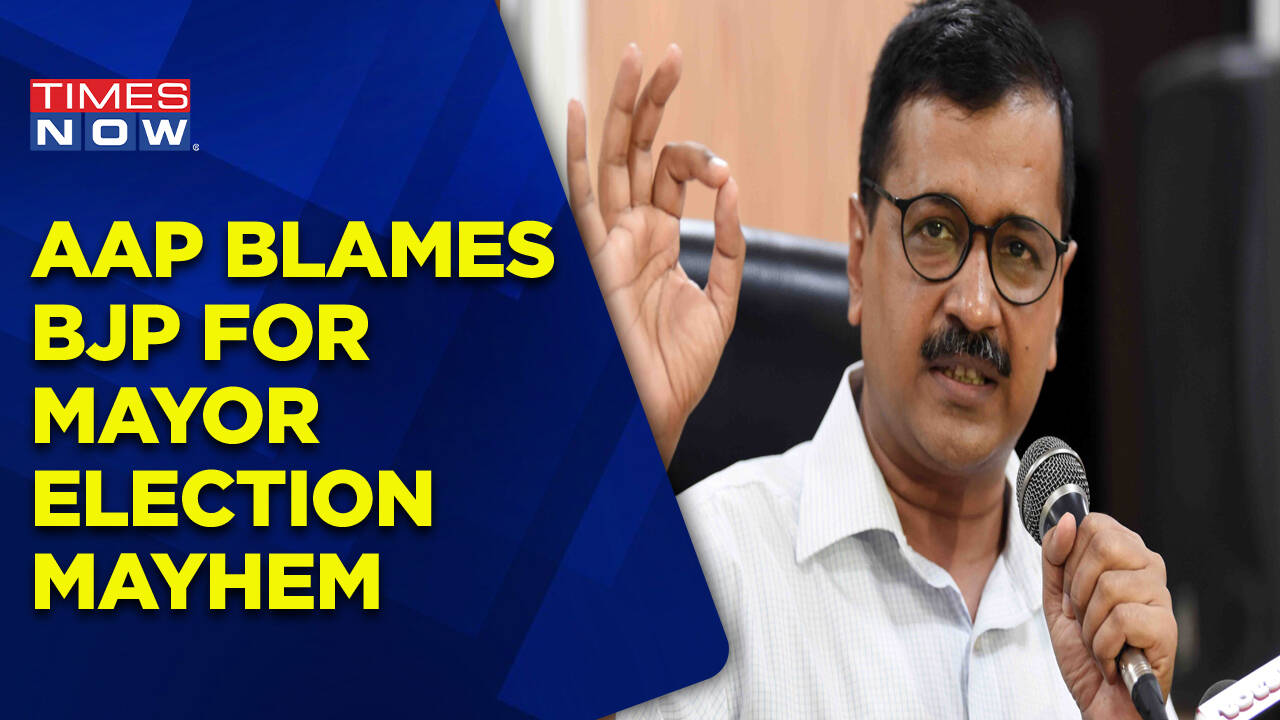 AAP Holds Press Conference After MCD Mayor Election Faces Chaos, Blames ...