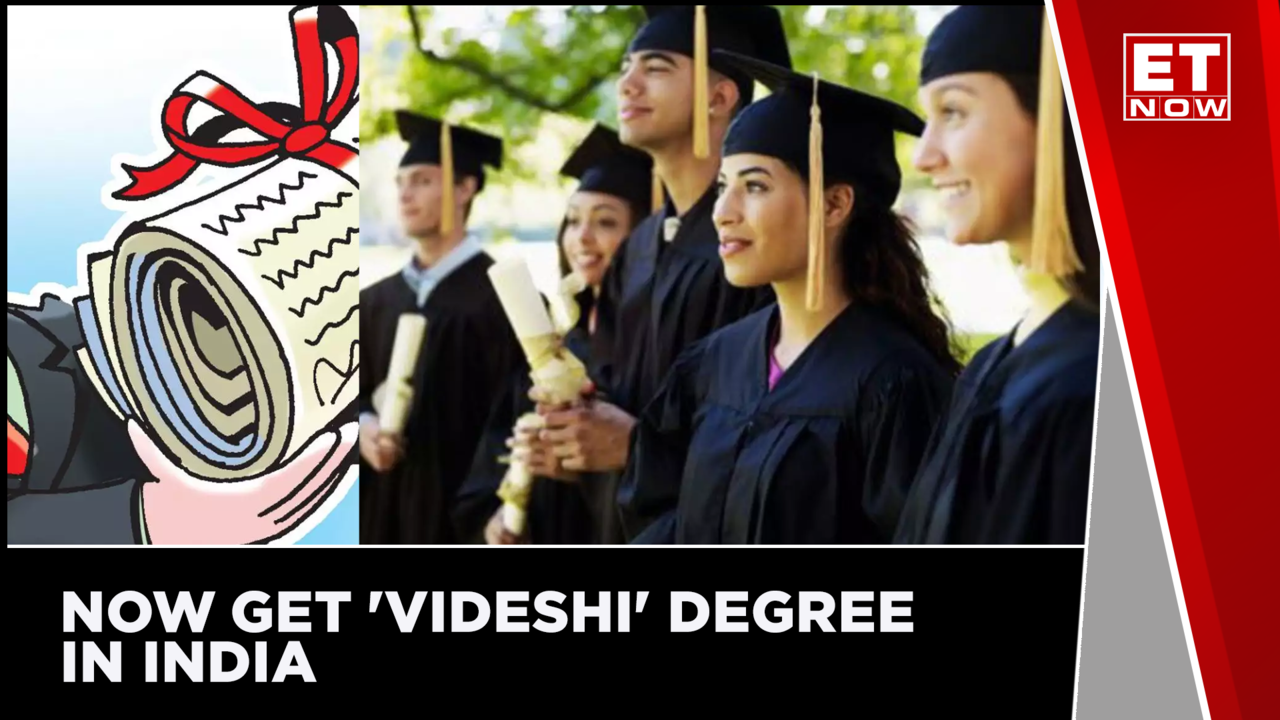 Now Get 'Videshi' Degree In India | ET Now Explainer | Shows News ...