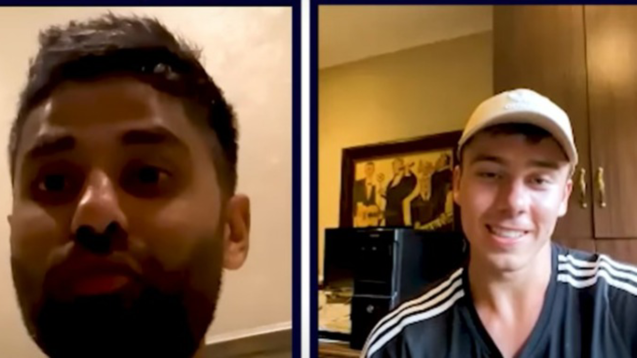 I am just trying to copy you: Mr. 360 Suryakumar Yadav asks 'Baby AB ...