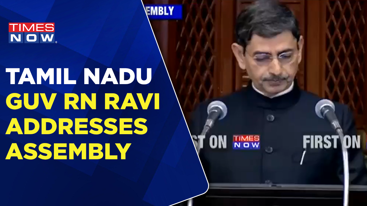 Tamil Nadu Governor RN Ravi Addresses Session Amid 'Thamizhagam' Row ...