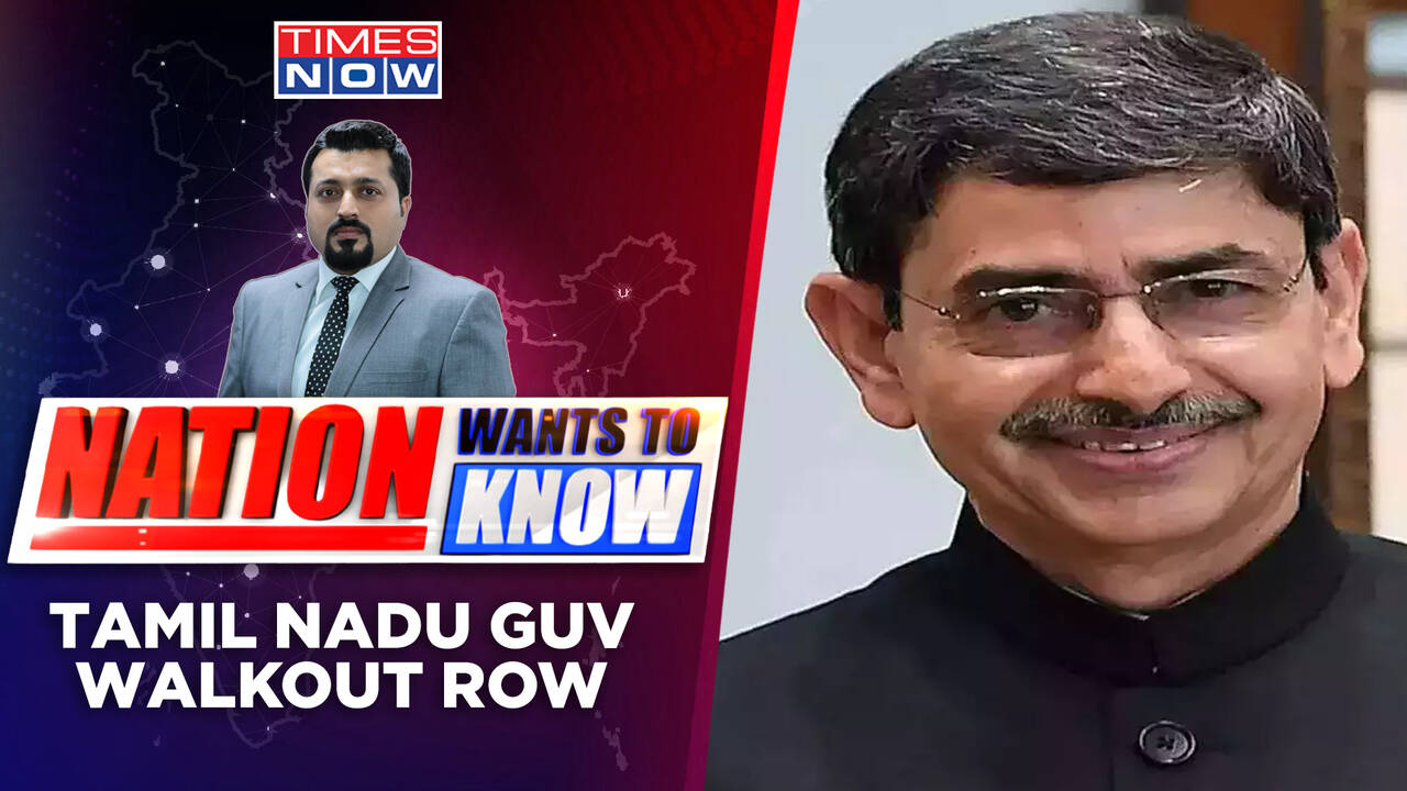 Tamil Nadu Renaming Row Escalates | Guv RN Ravi’s Walkout From Assembly ...