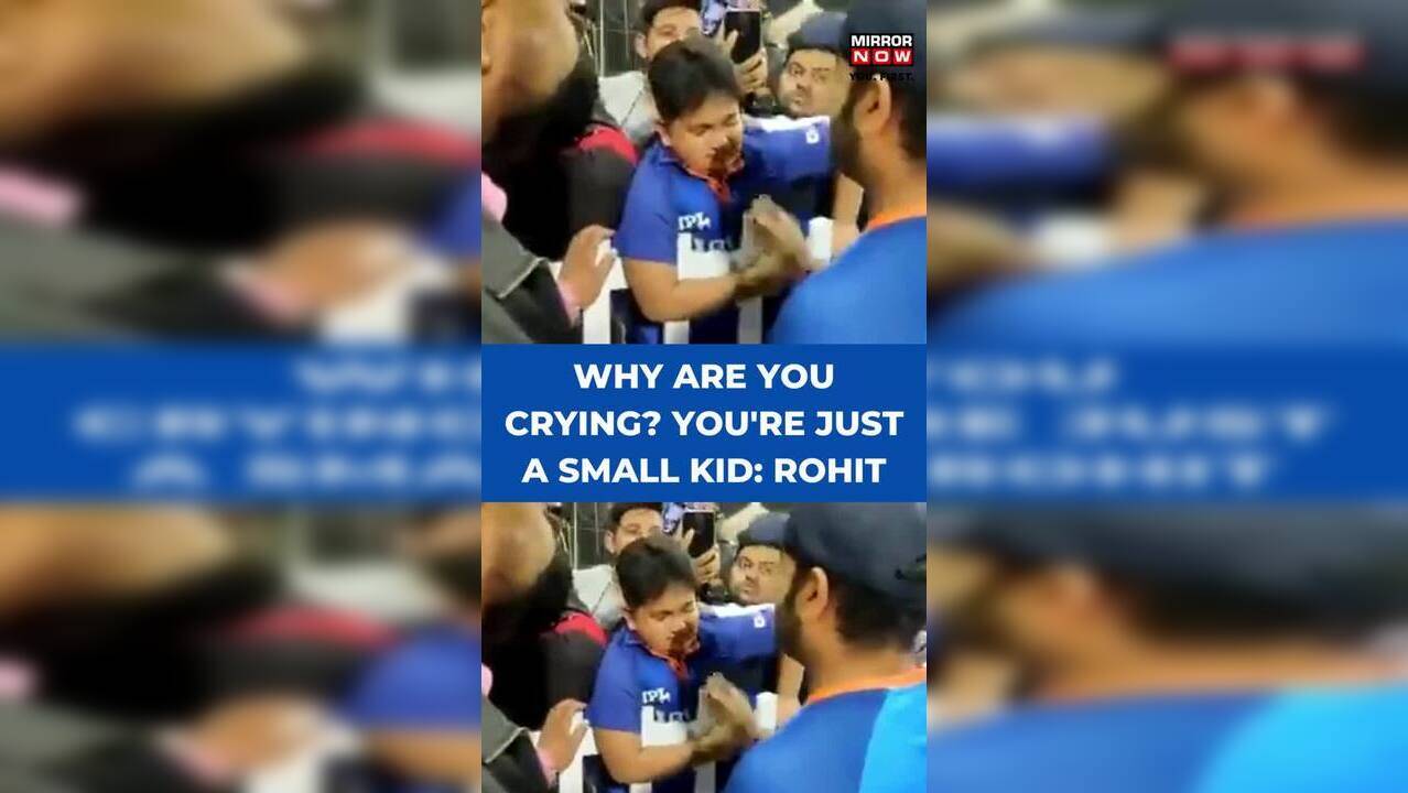 Watch: Rohit Sharma's Adorable Gesture With Emotional Young Fan