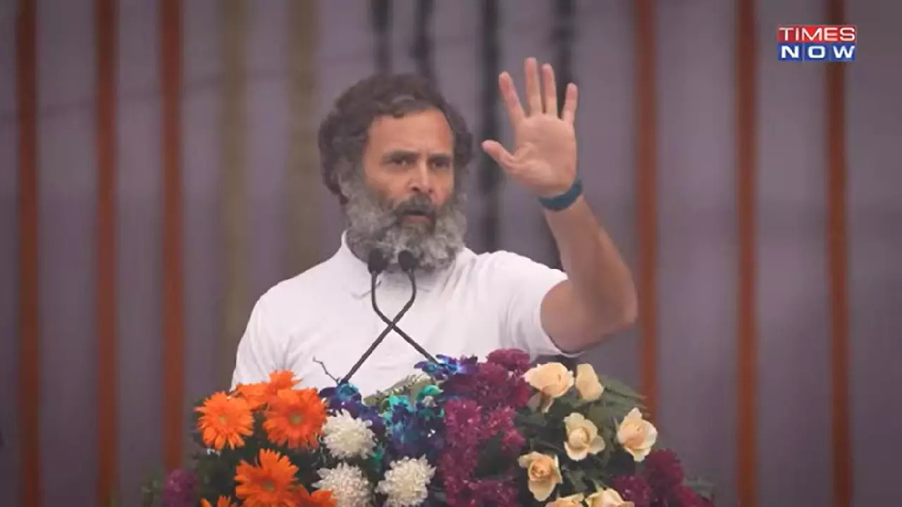 After Tapasvi Vs Pujari Rahul Gandhi Invokes Mahadev To Target Rss