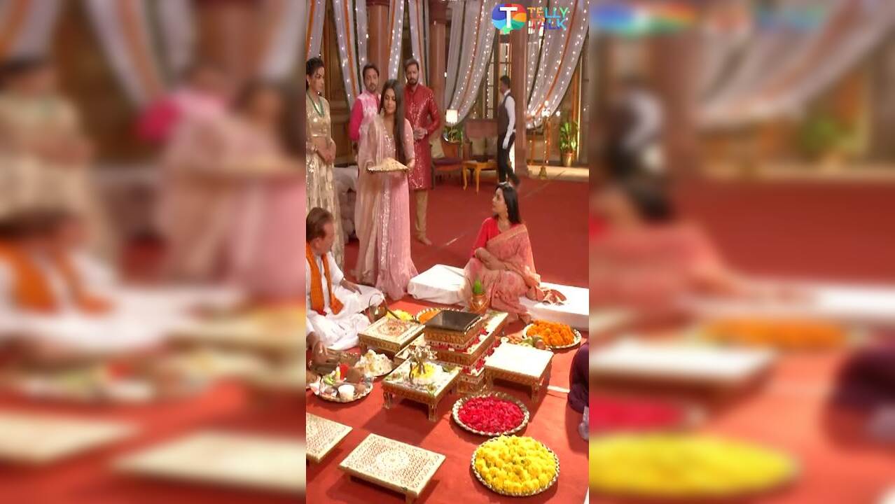 Shivani ORDERS Imlie to sing Bhajans at Pooja