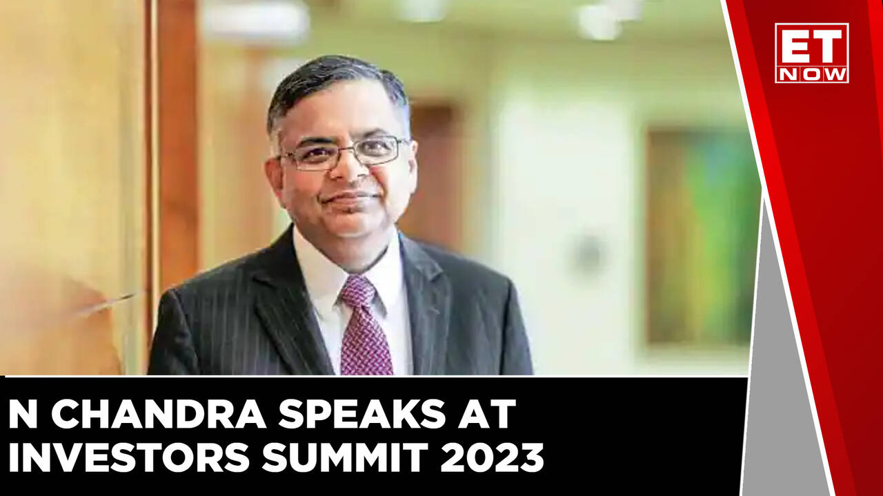 N Chandra At Invest Madhya Pradesh Summit | Tata Sons Chairman ...
