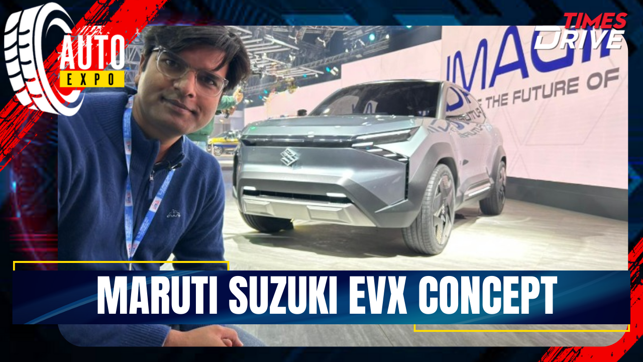 Maruti Suzuki Unveils its First Electric SUV 'eVX' 🔥 | Auto Expo 2023