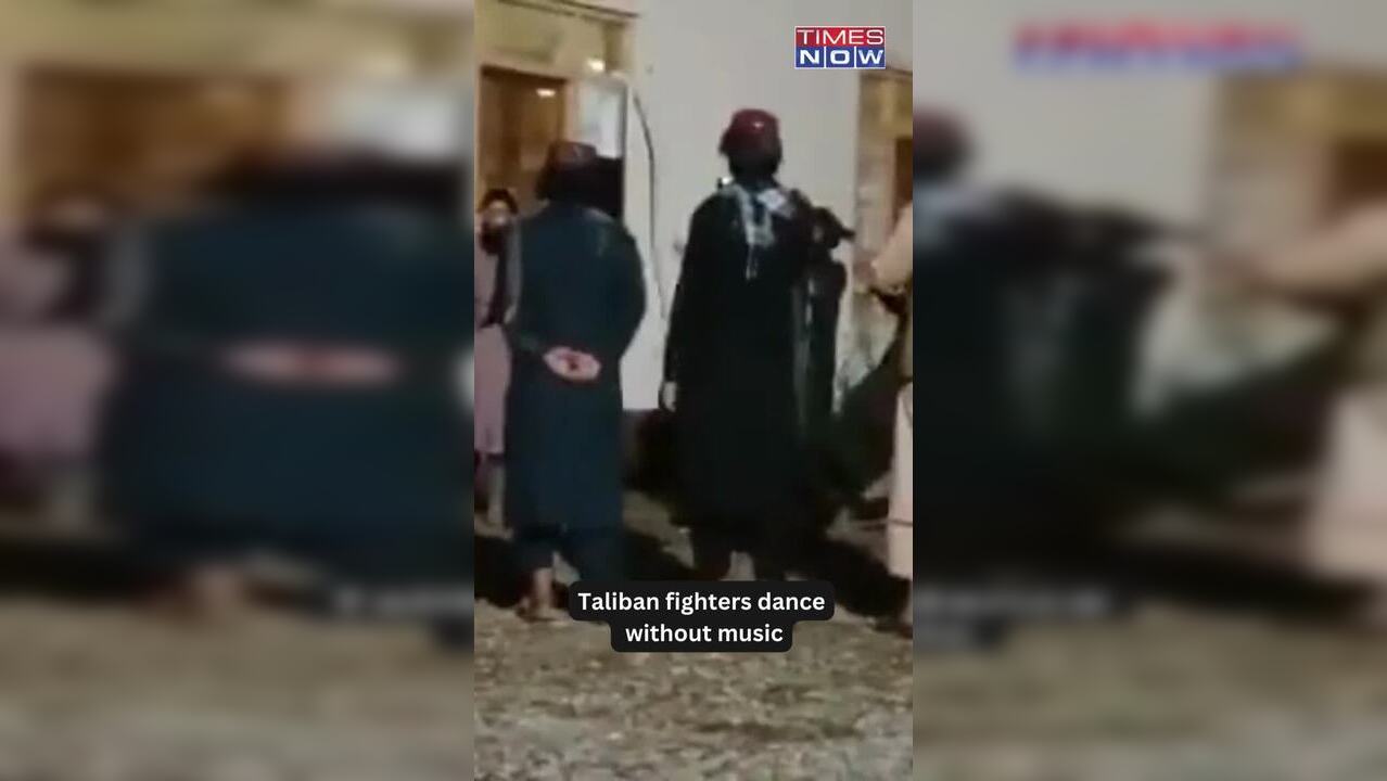 With Music Banned In Afghanistan, Taliban Fighters Dance To Clap Sounds ...