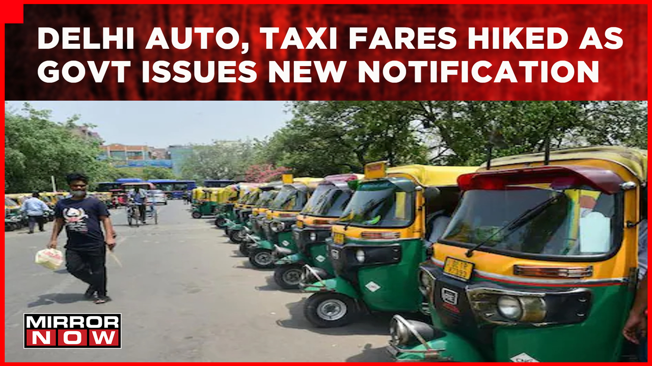 Delhi Government Revises Auto-Taxi Fares Amid Increase In CNG Prices ...