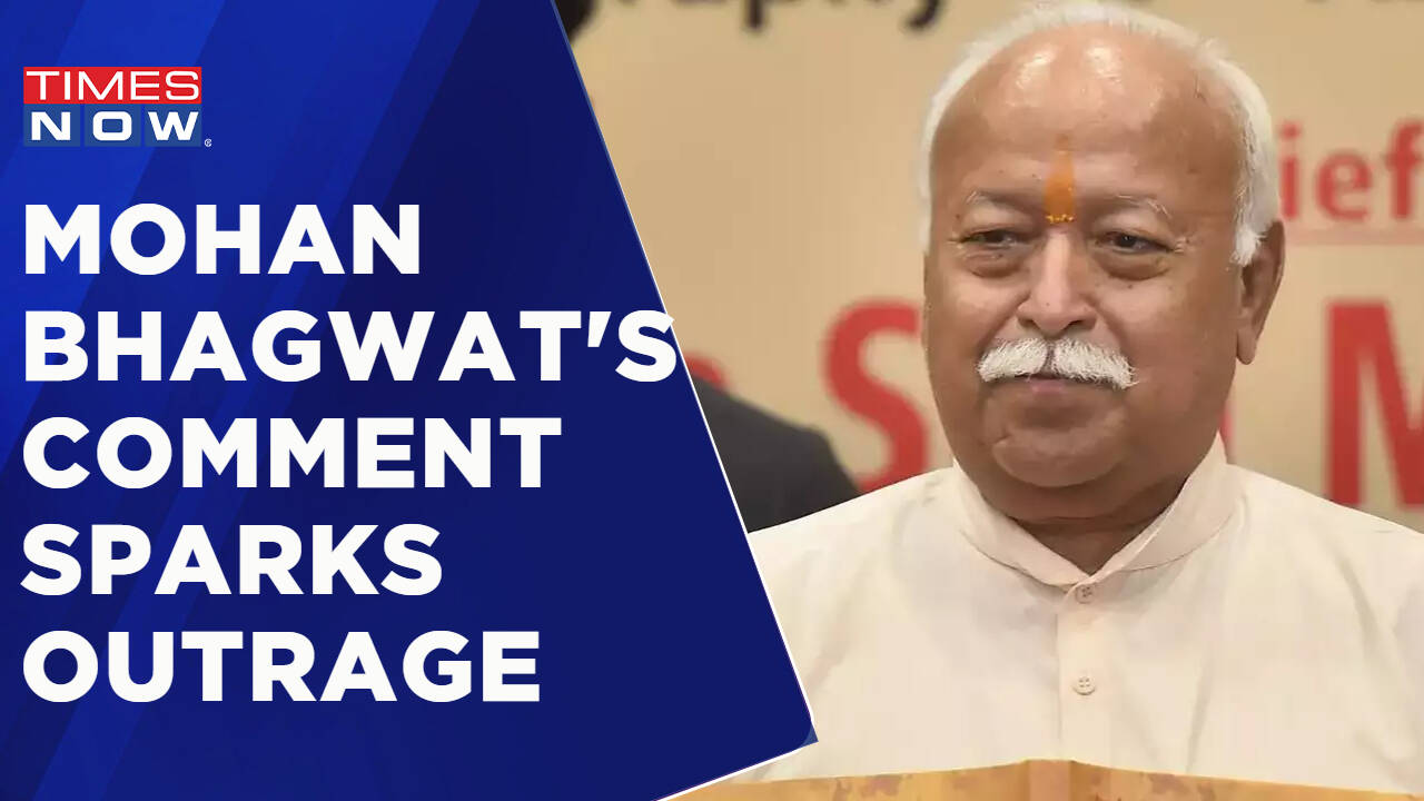 RSS Chief's Advise To Indian Muslims Sparks Row, Says 'You've Nothing ...
