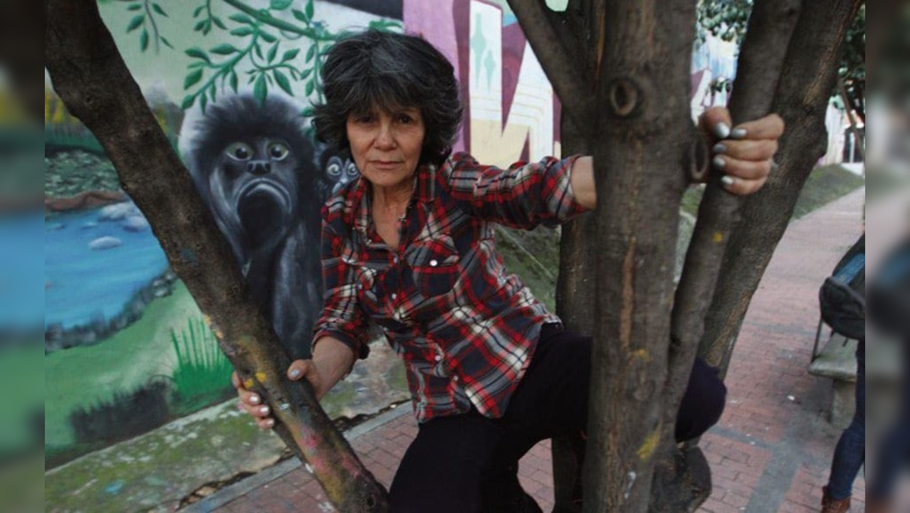 Raised by monkeys, she was forced to learn how to communicate with them ...