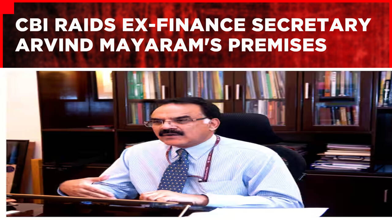 CBI Raids At Ex-Finance Secretary Arvind Mayaram's Premises In Alleged ...