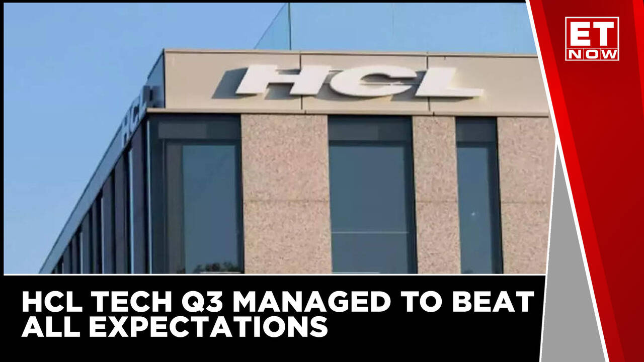 HCL Tech Q3 Performance Was Great On All Parameters | ET NOW | Times Now