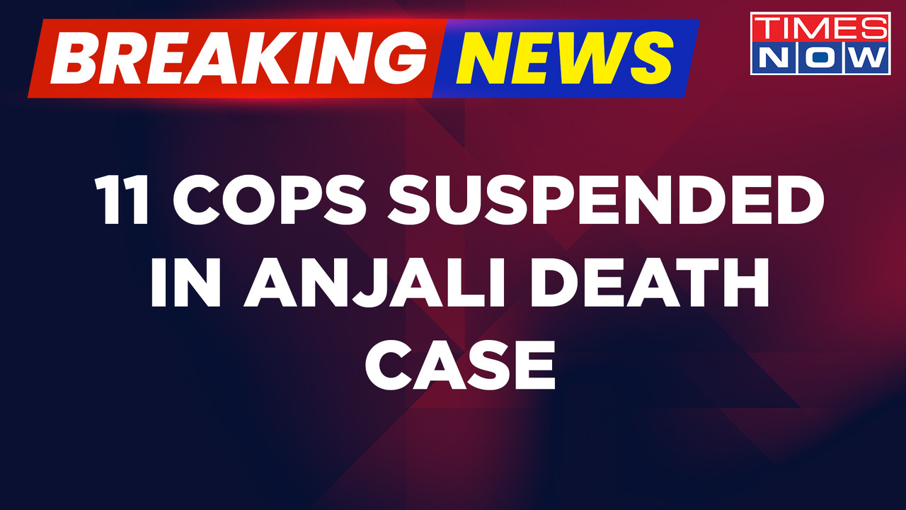 Breaking News | 11 Cops Suspended In Anjali Death Case | Delhi Hit ...