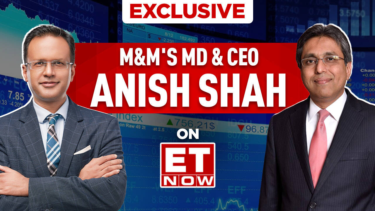 M&M's MD and CEO Anish Shah Exclusive On Share Market Performance ...