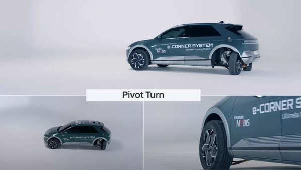 Hyundai Ioniq 5 debuts e-corner system prototype that rotates its ...