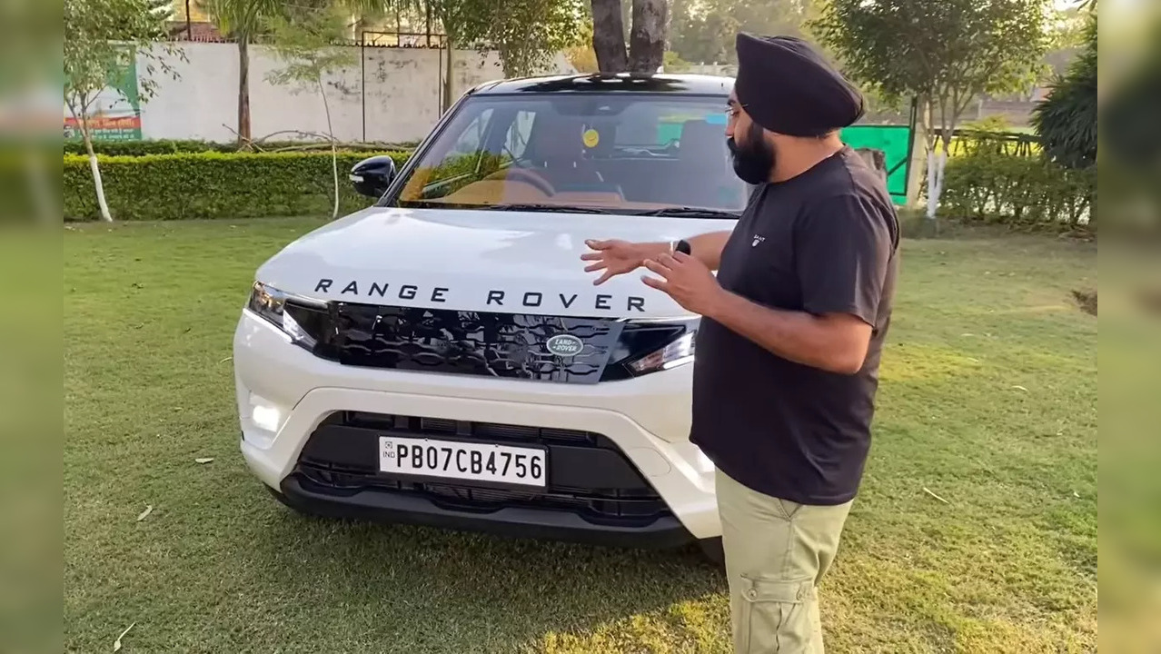 Viral video: Maruti Suzuki Brezza turns to Range Rover - Step by step ...