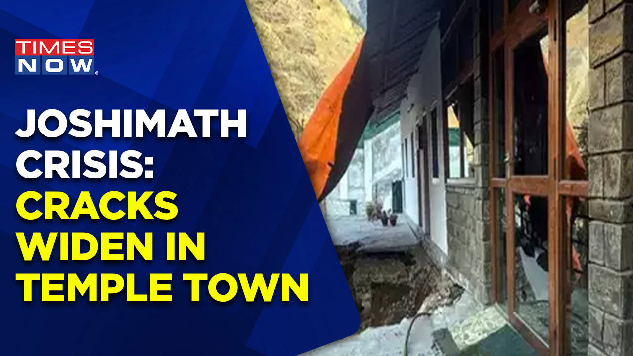 Joshimath Crisis: Landslide Fears Local As Wider Cracks Noticed On ...
