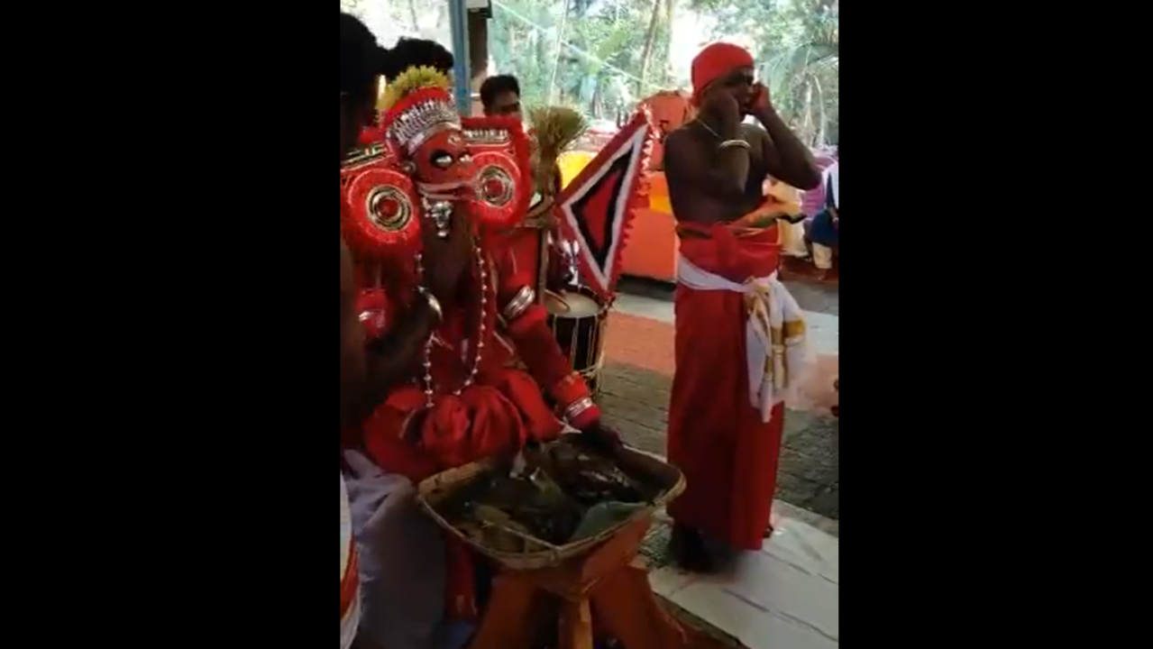 'Our unity is centuries old': Hindu ritualistic dance Theyyam begins ...