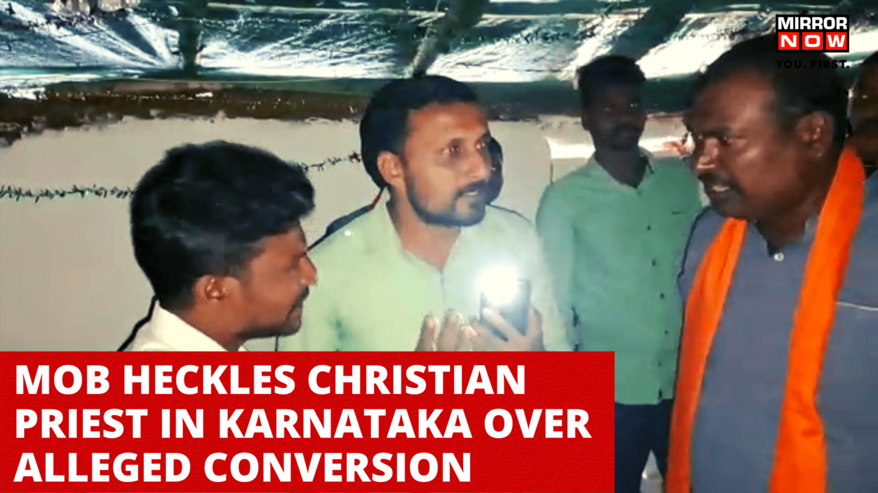 Karnataka Christian Priest Heckled by Mob Over Alleged Conversions ...