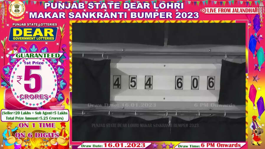 Punjab Bumper Lottery Result LIVE, Winner Name List PDF, Punjab State ...