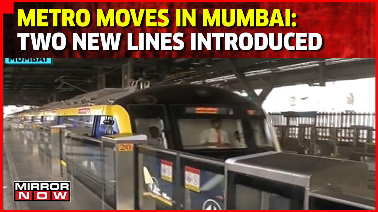 Metro Moves In Mumbai | Two New Metro Lines To Unclog Suburbs | PM Modi ...