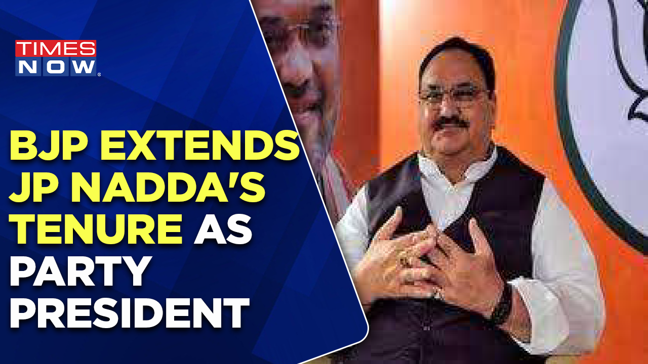 Jp Naddas Tenure Extended Till June 2024 Bjp National Executive Meet