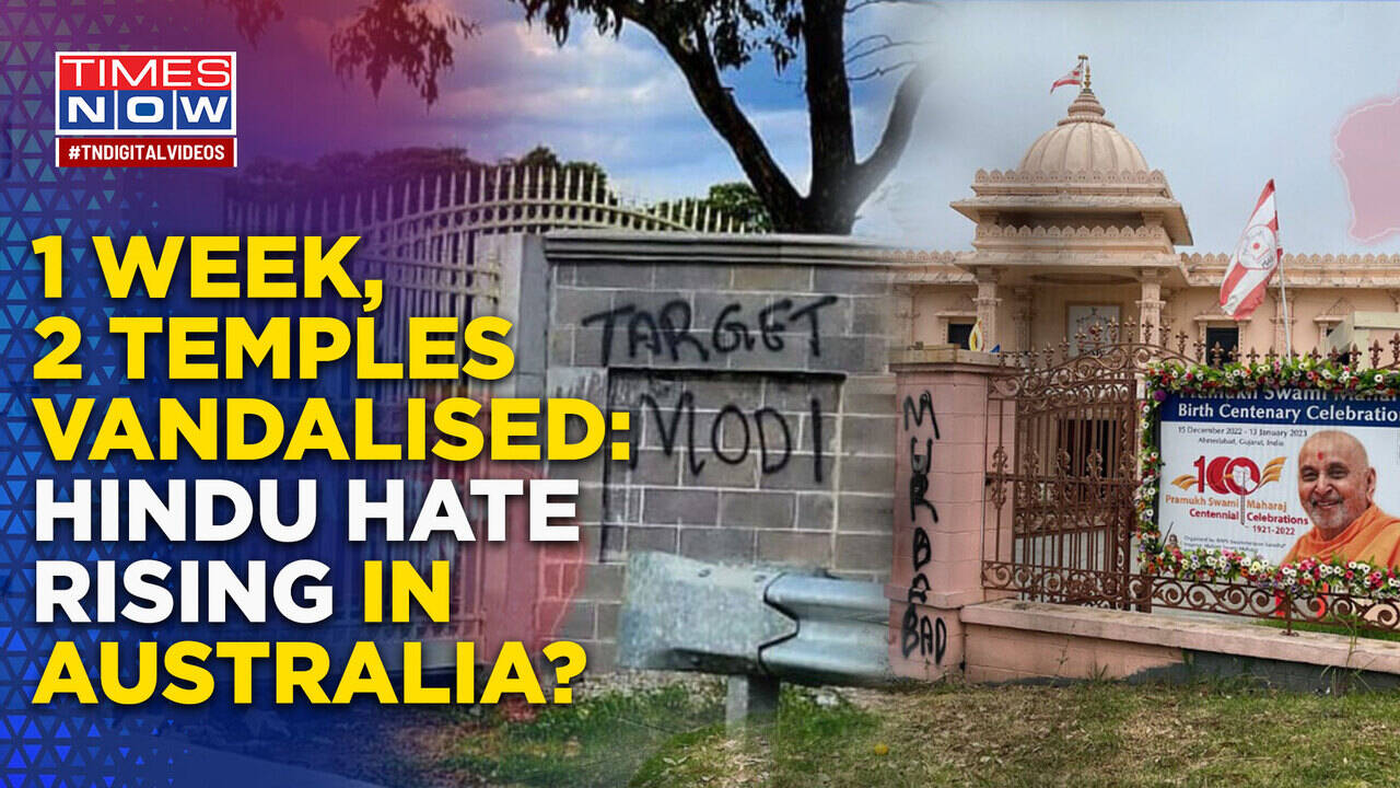 Khalistani Group Suspected To Be Behind 2nd Attack On Hindu Temple In ...