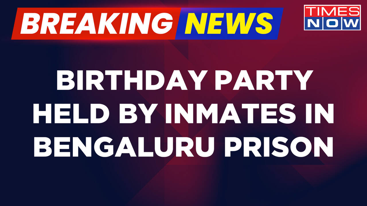 Breaking News | Inmates Celebrate Birthday Party At Bengaluru Prison ...