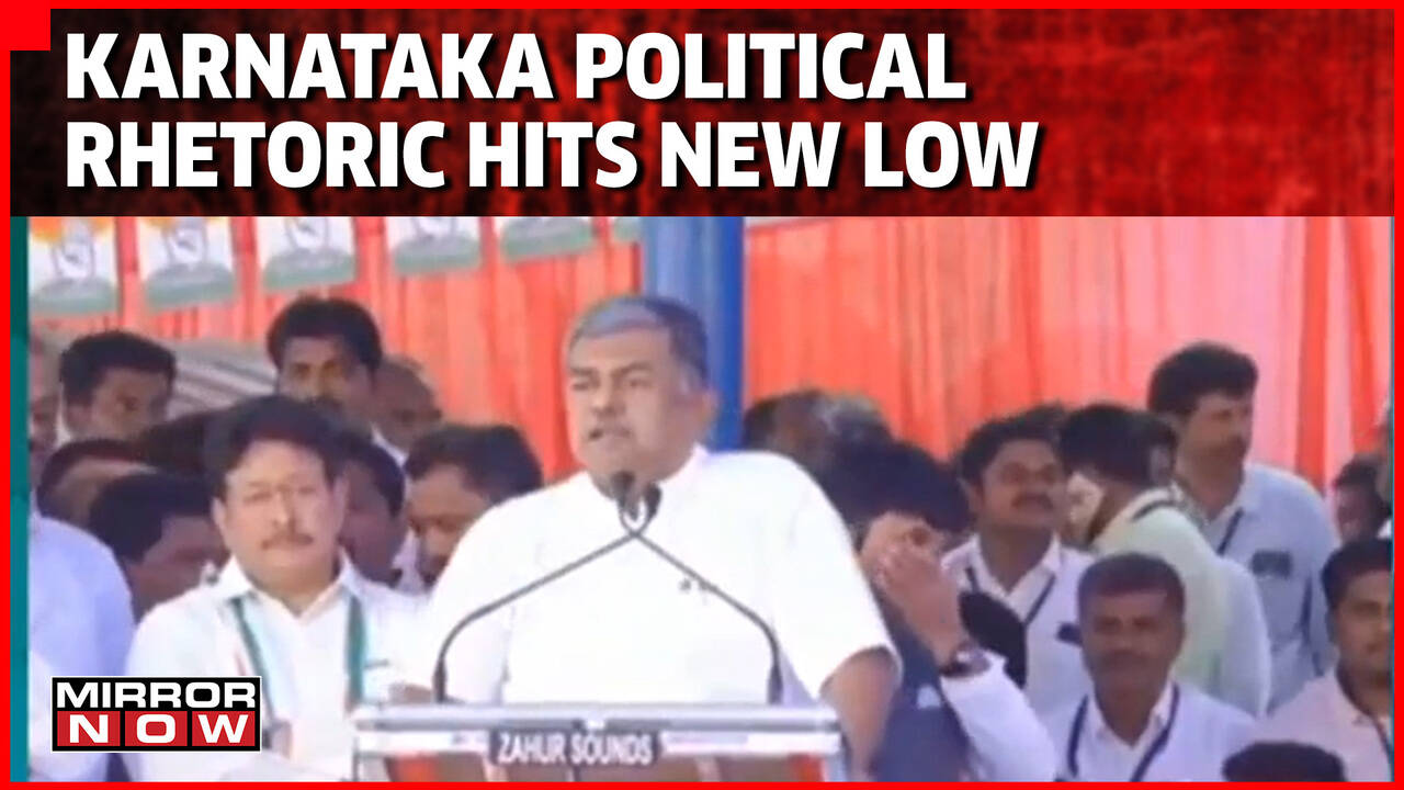 Top News | Karnataka Political Rhetoric Hits New Low | Congress Neta ...