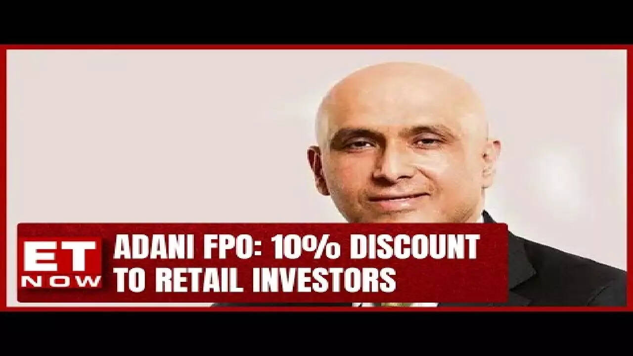 Adani Enterprises Rs 20,000-crore FPO set to open; Group CFO ...