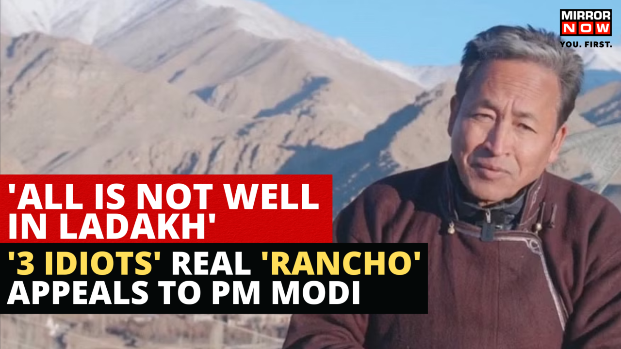 'All Is Not Well In Ladakh': '3 Idiots' Real 'rancho' Appeals To PM Modi