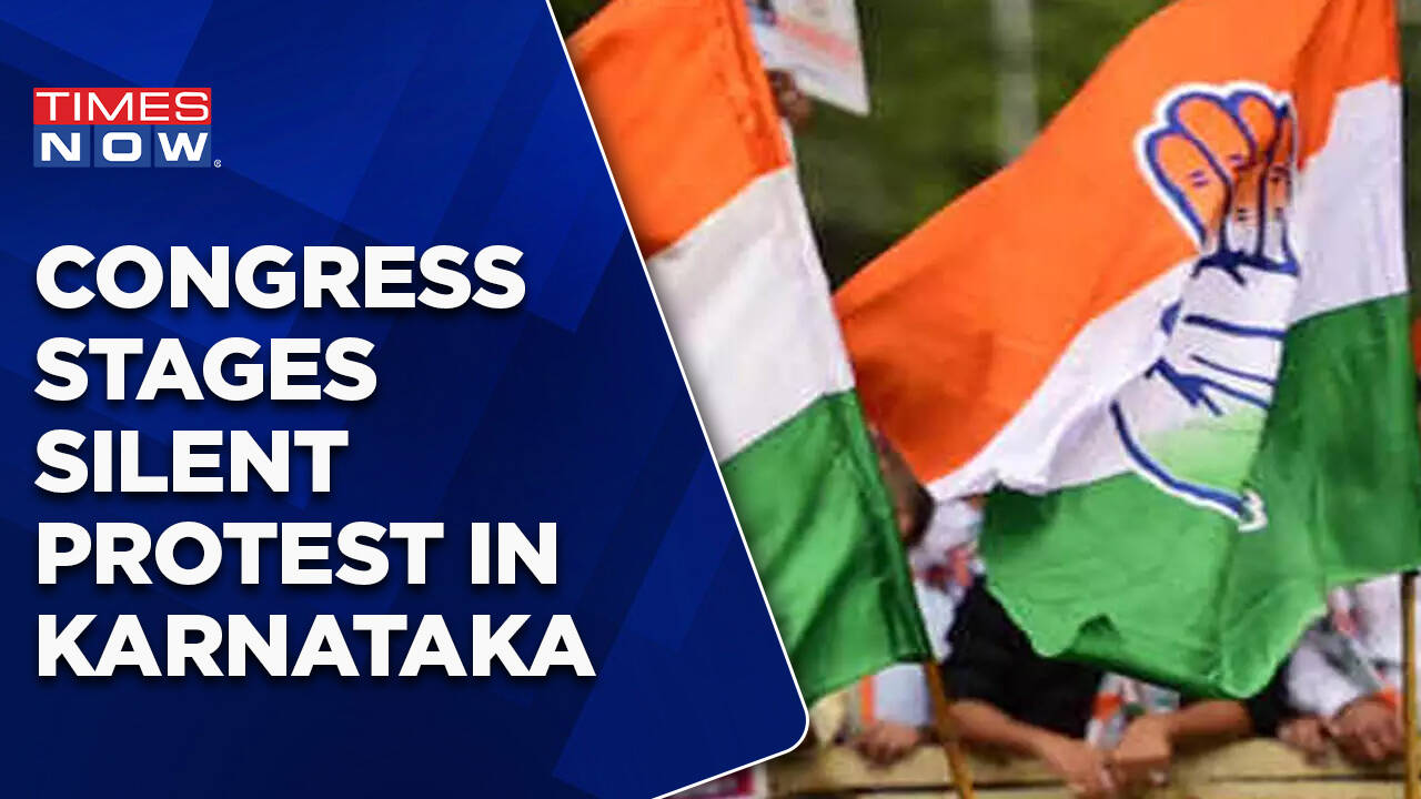Congress Ups Ante Against Bommai Government In Karnataka Protests