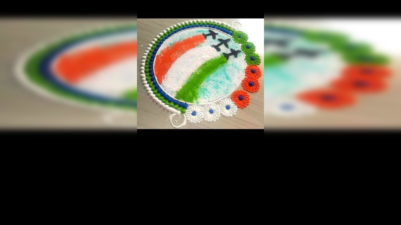 Republic Day rangoli designs: 9 best rangoli, kolam, muggulu ideas for ...