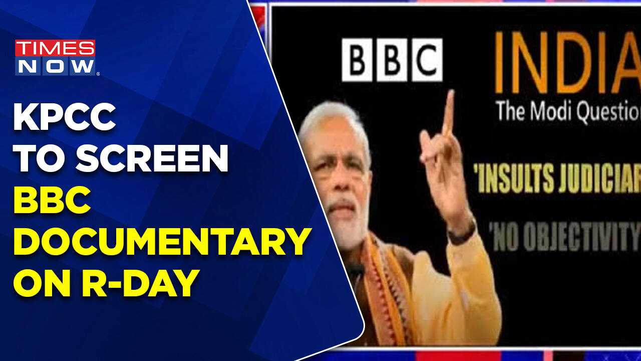 Congress Reacts To BBC Documentary On PM Modi | KPCC To Screen Docuseries on R-Day | English ...