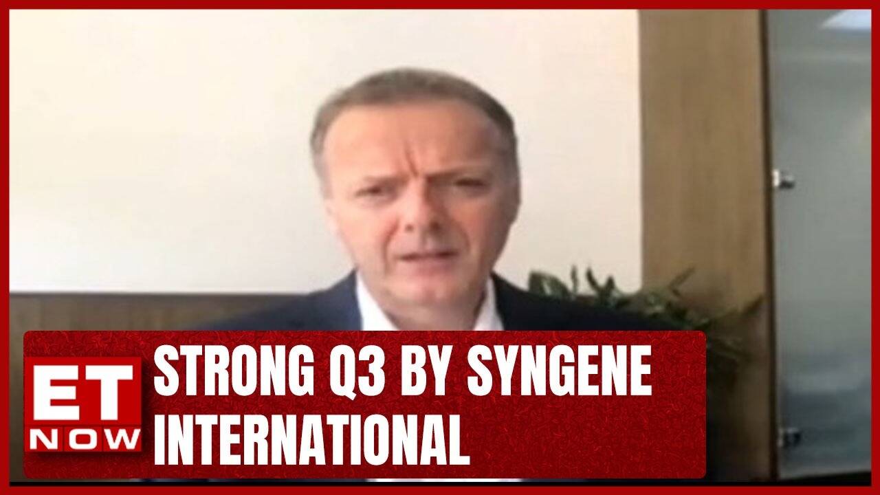 Jonathan Hunt Of Syngene International On Strong Q3 By The Company | ET ...