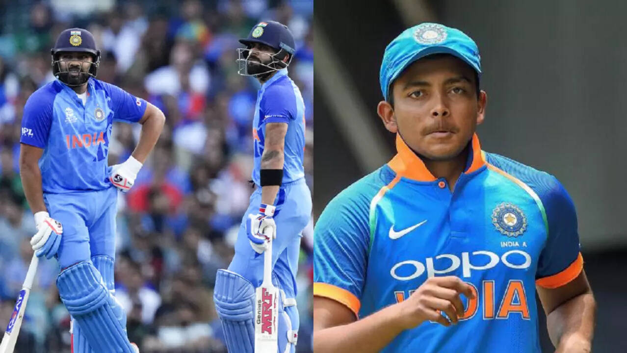 Virat Kohli, Rohit Sharma out; Prithvi Shaw in: ODI Players who aren't part of T20I squad for ...