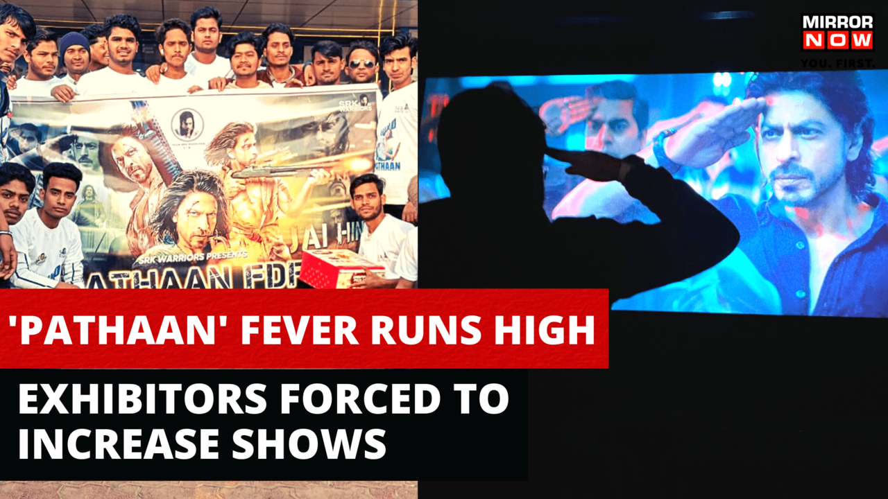 'Pathaan' Scripts Blockbuster Comeback, Fans Celebrate With ... 'Pathaan' Scripts Blockbuster Comeback, Fans Celebrate With ...