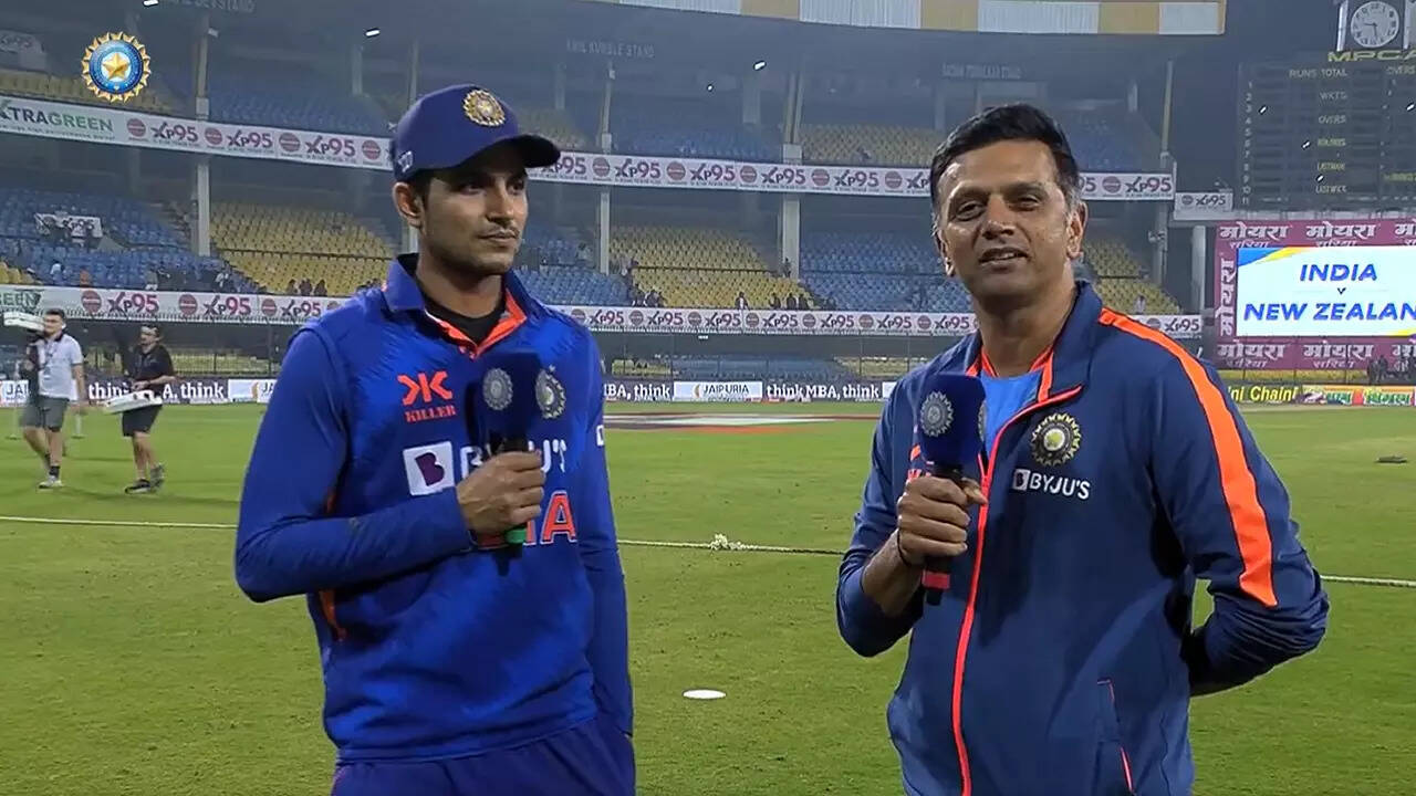 'Stop drizzling, start raining': Rahul Dravid reveals Shubman Gill's ...
