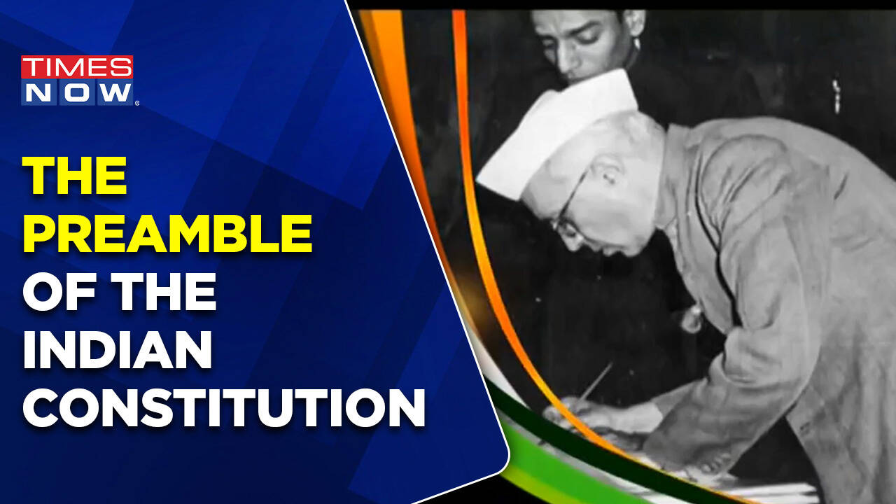 The Preamble Of The Indian Constitution | Republic Day 2023 ...