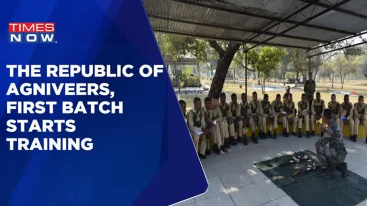 Agniveer's First Batch Starts Training | The Republic Of Agniveer ...