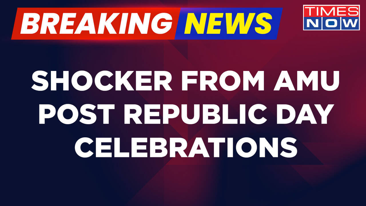 Breaking News | 'Allah-hu-Akhbar' Slogans Raised At AMU Post Republic ...