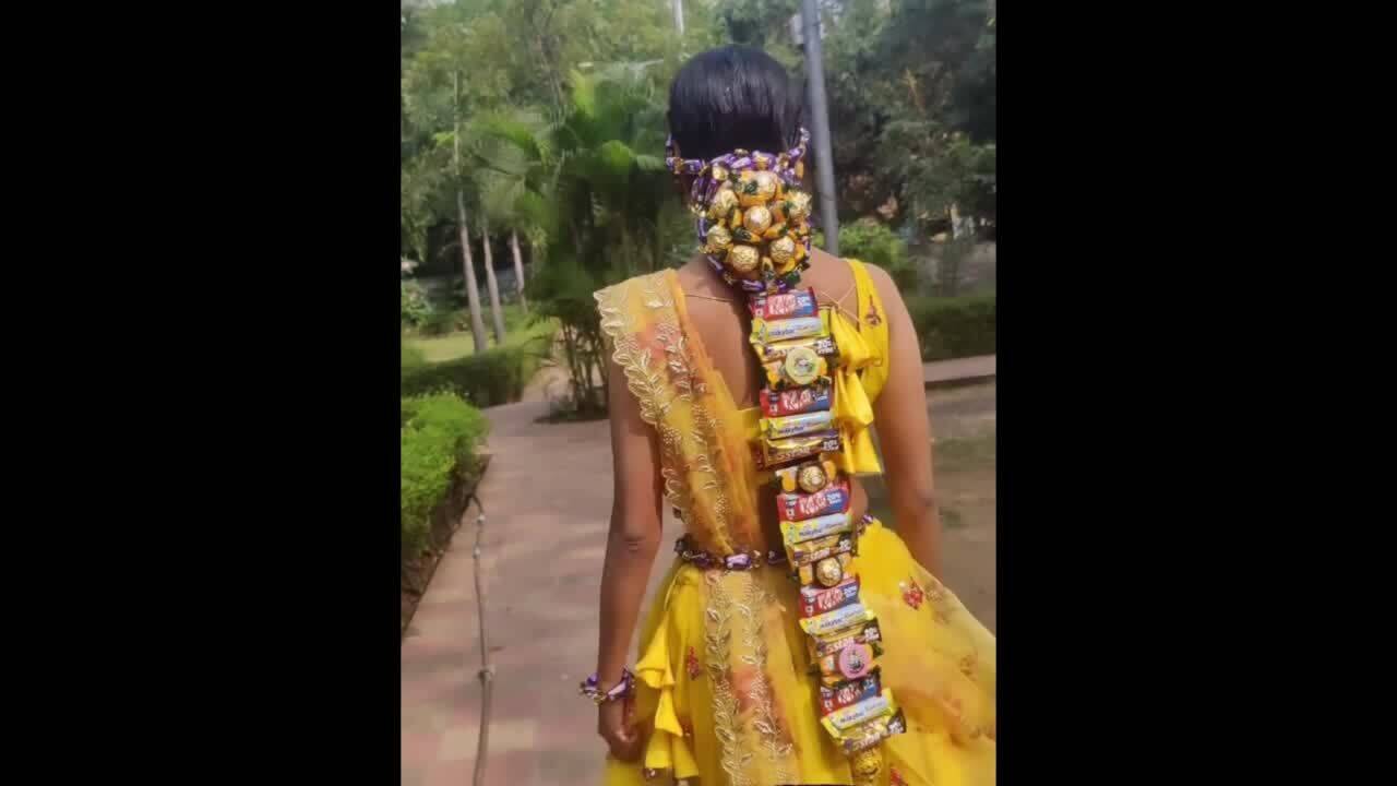 Viral video of bride’s bizarre ‘chocolate hairdo’ takes internet by ...