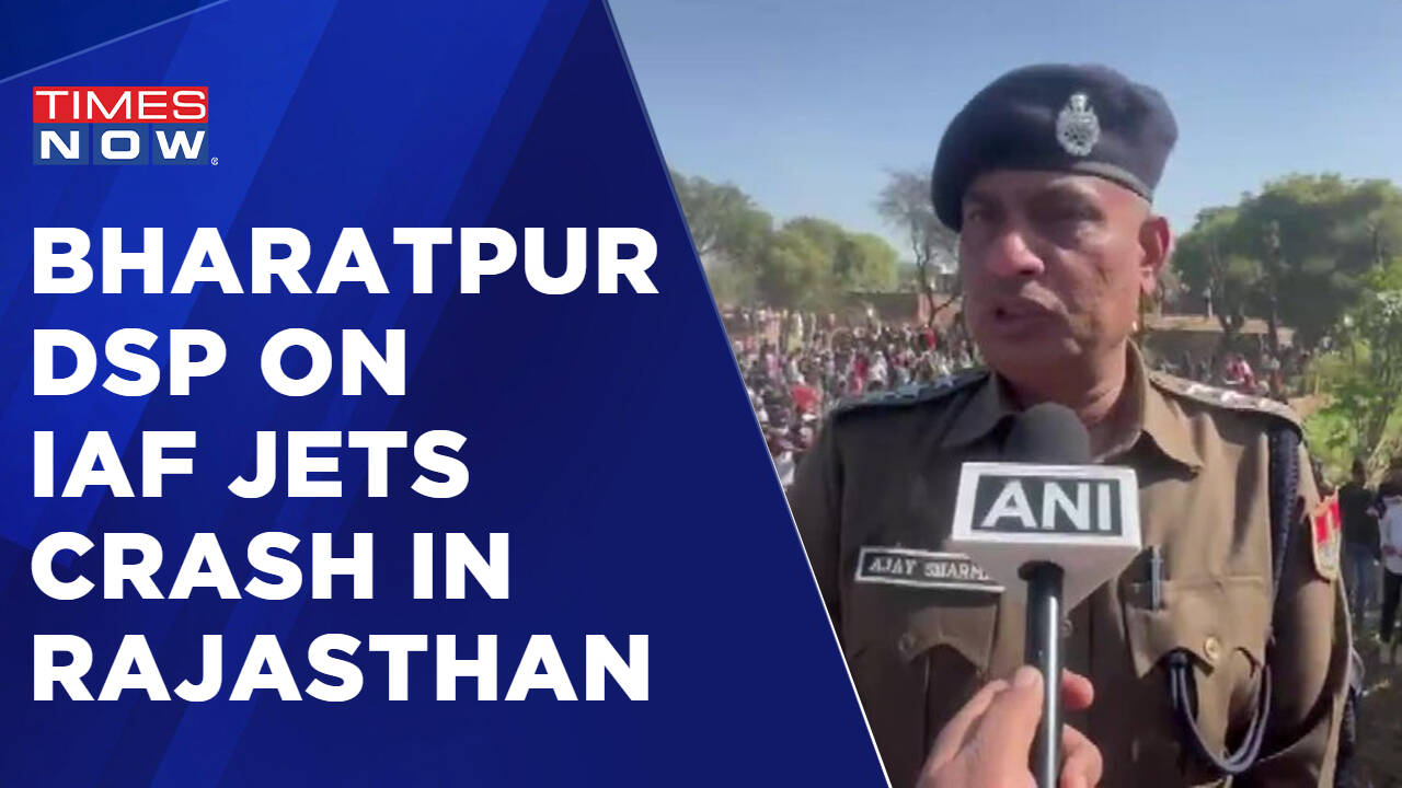 Bharatpur DSP On Chartered Aircraft Crash In Rajasthan, Search & Rescue Operations Underway ...