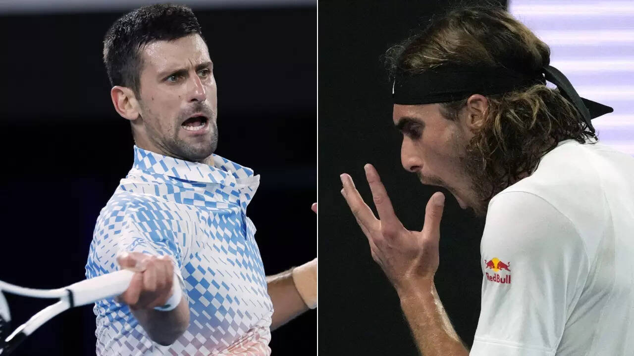 Novak Djokovic beats Stefanos Tsitsipas to clinch record-extending 10th Australian Open title ...