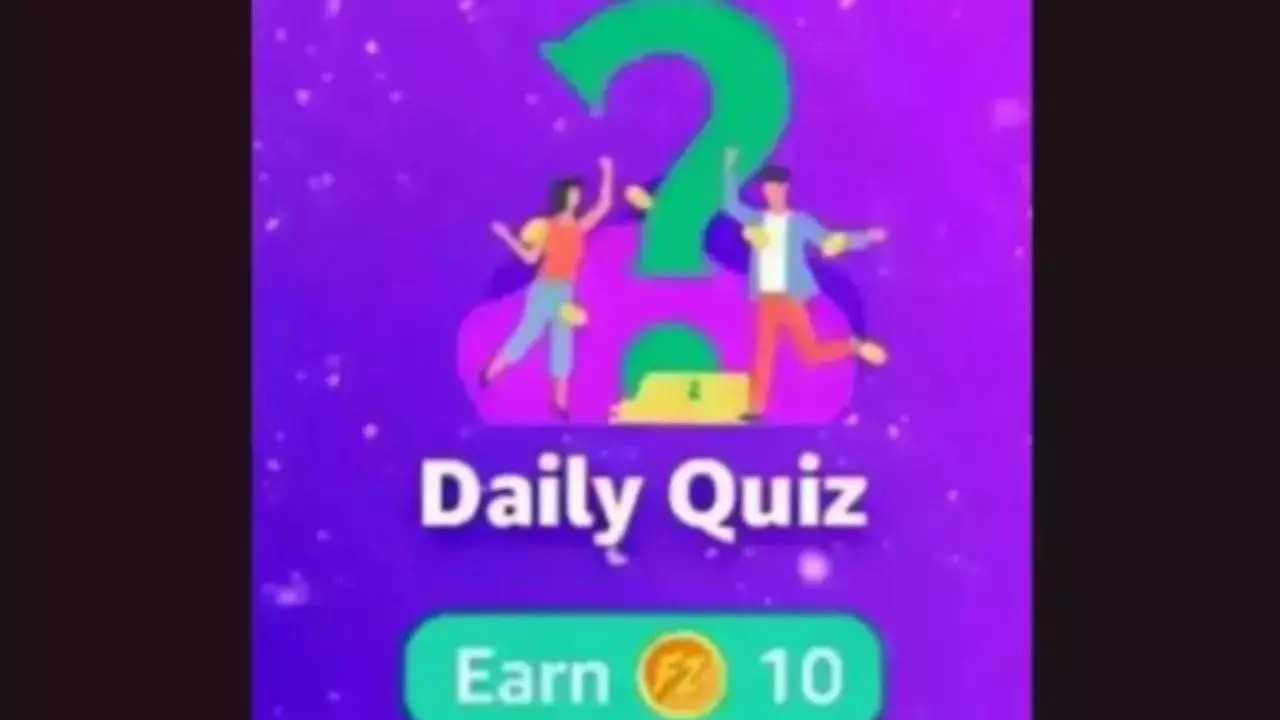 Amazon quiz today | Amazon quiz answers: Find Amazon FZ coins daily ...