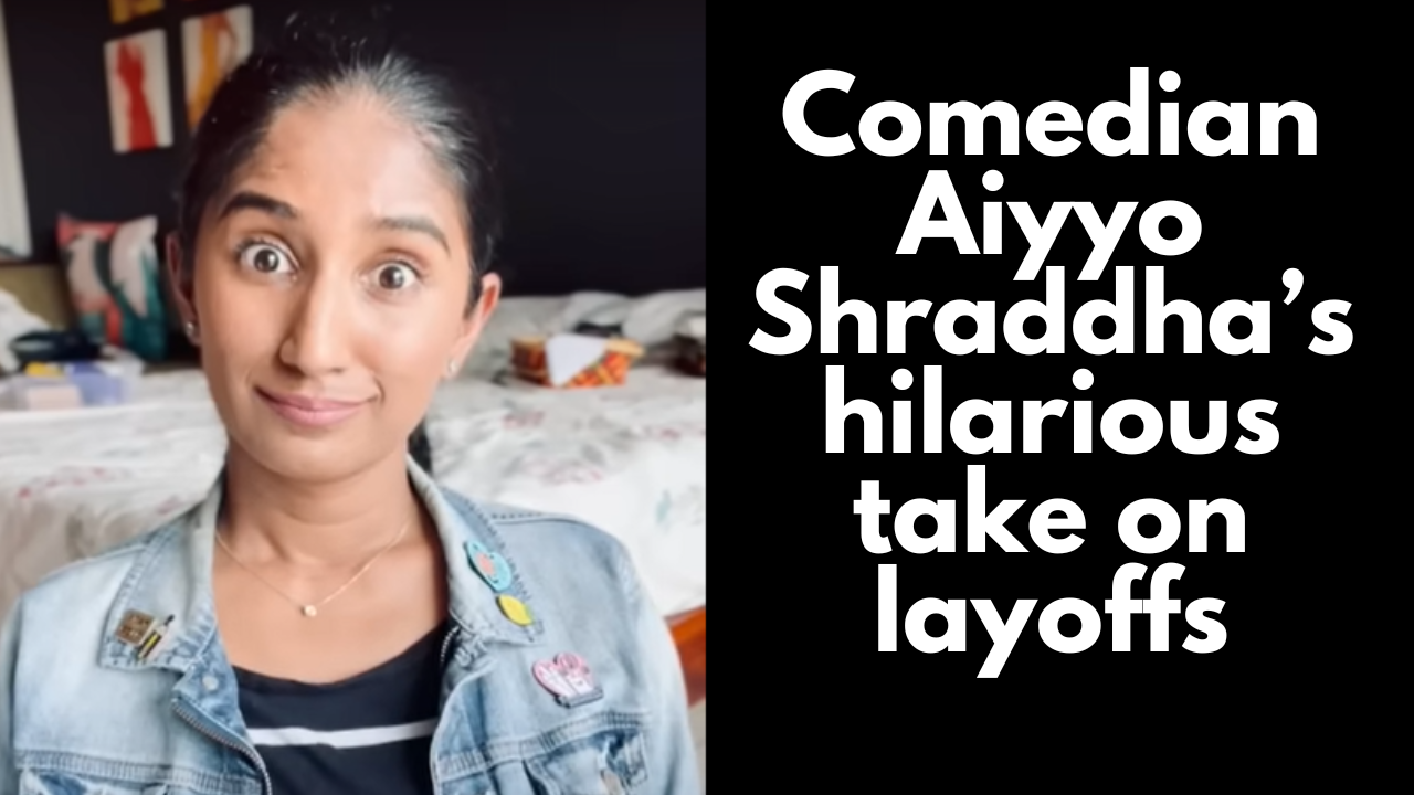 Comedian and YouTuber Aiyyo Shraddha hilarious take on layoffs goes viral [WATCH] | Jobs News ...